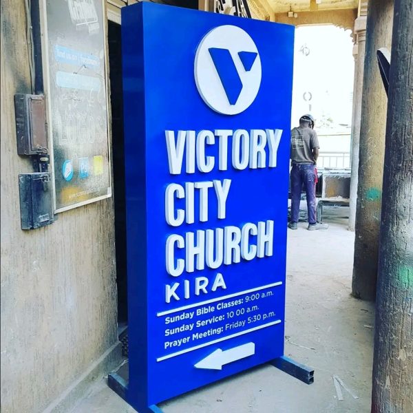 3D Signage Makers In Uganda | #1 3D Logo, 3D signage, 3D Metal Pylon ...